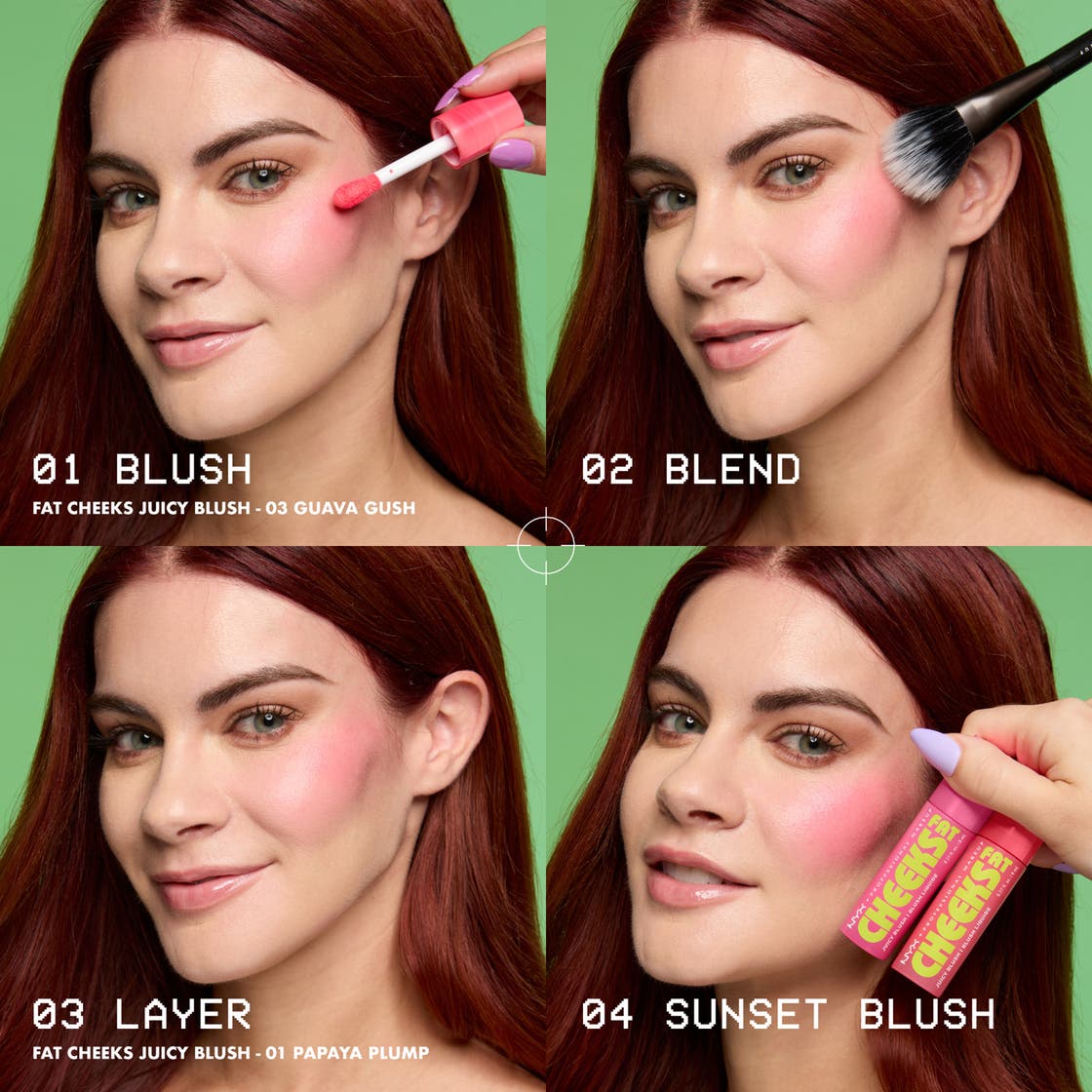 NYX Professional Makeup Fat Cheeks Blush 3 Guava Gush | Nordicfeel