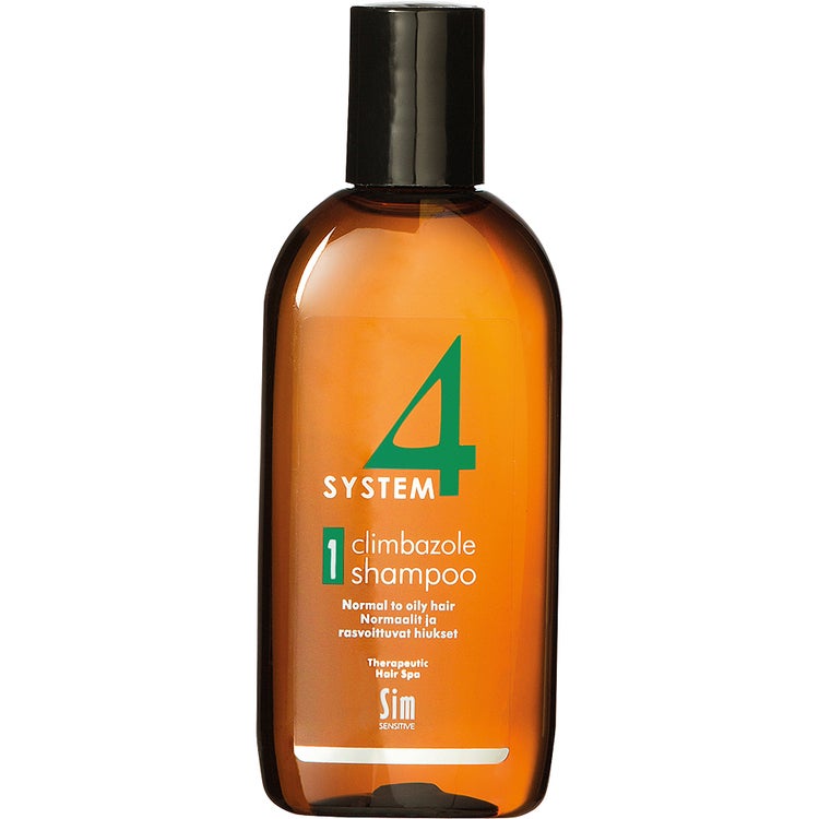 System 4 Therapeutic Hair SPA Climbazole Shampoo 1 Normal to Oily Hair ...